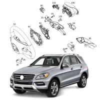 China 2011 Full Range Auto Accessories for-Benz ML350L450 X166 OEM A16686000022 Manufacturing for sale