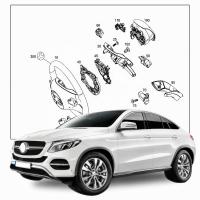 China A0008603200 ABS Car Aftermarket for-benz GLE W166 W292 2015 Full Range Auto Accessories for sale