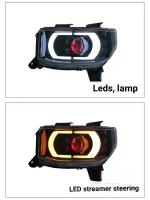 China Picture OEM23728998 23728997 LED Headlights for Wuling SGMW Hongguang Mini EV Macarone for sale