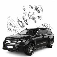 China 2015-2018 Full Range Car Cover for Benz W166/W176 OEM A0008609700 Auto Accessories for sale