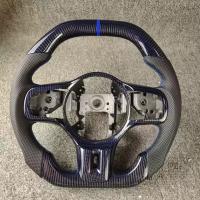 China Unleash the Power of Cyberpunk Design with Mitsubishi EVO Carbon Fiber Steering Wheel for sale