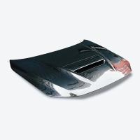 China Original Car Hole Installation Carbon Fiber Hood for Mazda 3 Axela 2014-2022 MPS Type for sale