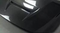 China Original Car Hole Installation Carbon Fiber Hood for Mazda 3 Axela 2014-2022 MPS Type for sale