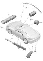 China PORSCHE GERMANY Car Fitment 100% Tested Full Range Auto Accessories for Cayman 17-23 for sale