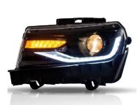 China Modified LED Daytime Running Light Xenon Lamp Headlight for Chevrolet Camaro Bumblebee for sale