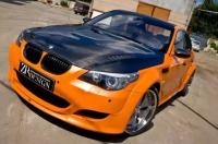 China E60 Style Carbon Fiber Hood for BMW 5 Series E60 2004-2010 Improved Performance for sale