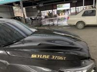China Q50 Q50L Modified Carbon Fiber Cover REAL Carbon Series with GTR Style Opening Hole for sale
