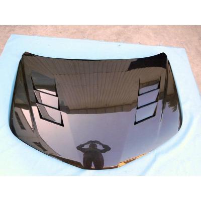 China 2015-2018 Carbon Black TR Models Carbon Fiber Modified Bonnet for Toyota Corolla for sale