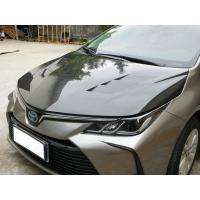 China 2015-2018 Carbon Black TR Models Carbon Fiber Modified Bonnet for Toyota Corolla for sale