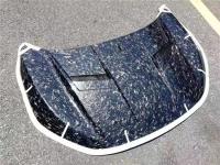 China Customizable Carbon Fiber Engine Cover for Honda Tenth Generation Civic X Stufenheck for sale