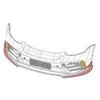 China Decorative Protection Function Bumper Bracket for Tesla Model 3 OE NO. 1084168-SO-5-E for sale