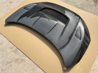China Carbon Fiber Hood for Honda Tenth Generation Civic Modified Open Hole Design Made for sale
