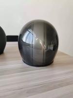 China 12k/3k Forged Pattern Carbon Fiber Motorcycle Helmet Road Style Customized Logo Printing for sale