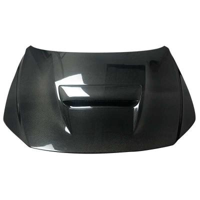 China Real Carbon Fiber Opening Cover Made in Suitable for Modified Mazda Axela MPS Model for sale