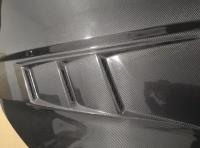 China 09-15 Hyundai Genesis Coolpad Modification Matt UV Protect Finish Carbon Fiber Cover for sale