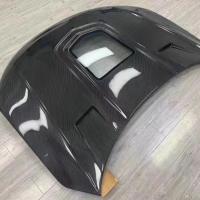 China 2016-2018 FOR Audi A6 A7 S7 C7 Carbon Fiber Cover with IMP Transparent Opening Design for sale