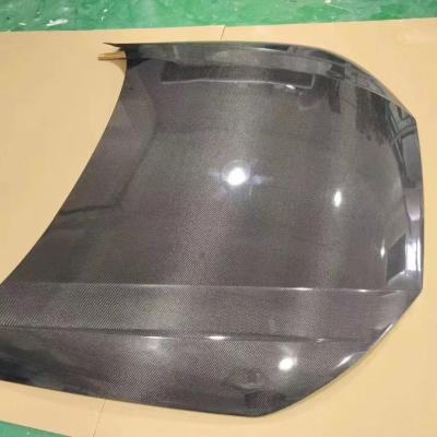 China Modified Hole Carbon Fiber Cover Suitable for Audi A4B9 A4L RS4S4 Hood 3K Twill Weave for sale