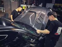 China Carbon Fiber Rear Tail Door Cover Suitable for LEXUS IS Series IS300 IS250 IS200 for sale