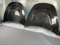 China 2017-2019 Tesla Model3 Real Carbon Fiber Modified Cover Made in with OE NO. 1081460E0D for sale