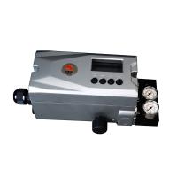 China smart valve positioner single acting straight stroke fail safe with position feedback, pressure gauge, mounting bracket for sale