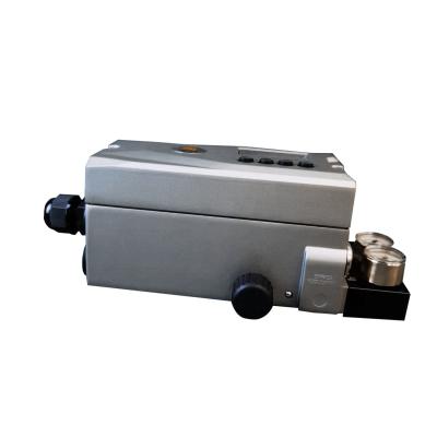 China smart valve positioner single acting straight stroke fail safe with position feedback and pressure gauge set for sale