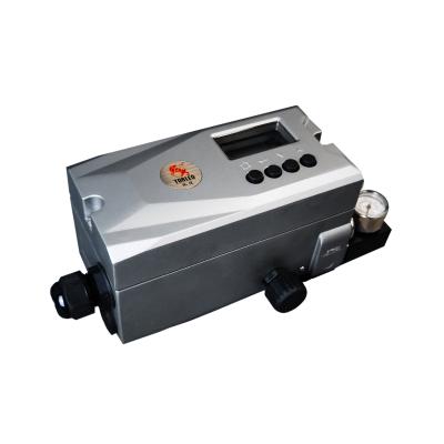 China smart valve positioner single acting straight stroke fail safe exposion-proof with mounting and pressure gauge sebracket for sale