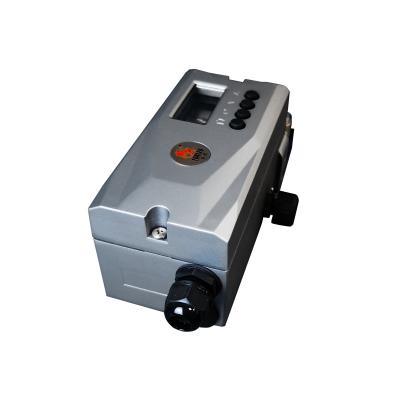 China smart valve positioner single acting angular stroke fail safe exposion-proof with pressure gauge set for sale