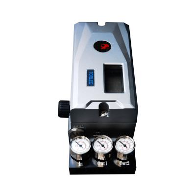 China smart valve positioner double acting straight stroke failsafe exposion-proof with pressure gauge set mounting bracket for sale