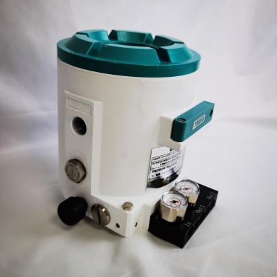 China smart valve positioner single acting angular stroke exposion-proof with pressure gauge set for sale