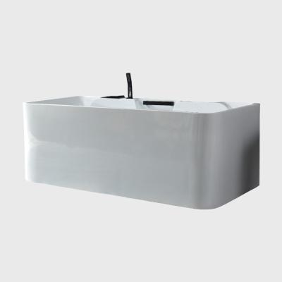 China Contemporary Soaking Acrylic Fiberglass Freestanding Bathtubs 59