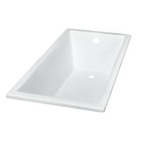 China Drop In Alcove Embedded Undermount Bath Tubs Acrylic Rectangle 60x36 Inch for sale