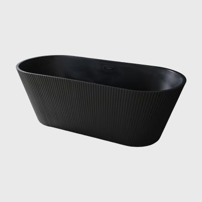 China Back To Wall Slipper Pedestal Tub Freestanding White Acrylic Bathtub 59 X 30 for sale
