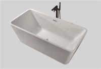 China ODM Stand Alone Bath Shower Acrylic Soaking Tubs Simple Eco Friendly 100 lbs for sale