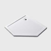 China Alkali Free Fiberglass Slate Shower Tray Base Solid Surface Shower Pans For Bathroom for sale
