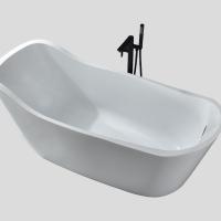 China Soaking Freestanding Acrylic Bathtub With Fitting Instructions for sale
