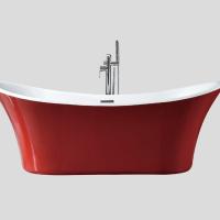 China Bathroom Acrylic Drop In Bathtubs 72x42 Soaking Tub Non Toxic Customized for sale