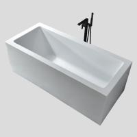 China Small Heat Retention Acrylic Free Standing Bathtubs Deck Mount Modern 1600mm for sale