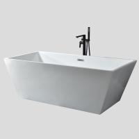 China Customized Multilayer Acrylic Free Standing Bathtubs Deep Soaking For High End Hotel for sale