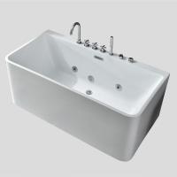 China Personalised Heated  Bathtubs With Jets Stand Alone Deep Soaking for sale