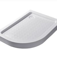China Lightweight Fiberglass Walk In Shower Tray Pans For Homestays Bathtub Custom Made for sale