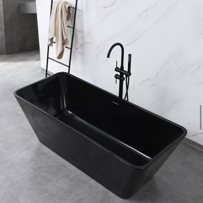 China Thermoplastic Acrylic Black Corner Bathtub Spa Heat Retention For Rehabilitation for sale
