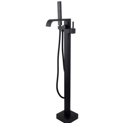 China Sustainable Freestanding Bathtub Accessories Chrome Finish SS Faucet For Bathroom for sale