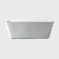 China ODM Curved Hot Pedestal Bathtub House 1650 Freestanding Bath For Relaxing for sale