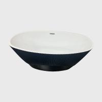 China Black White Solid Acrylic Freestanding Corner Tub Jetted Floor Mounted 1700mm for sale