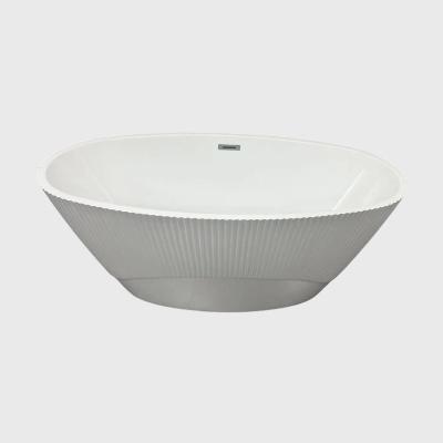 China LC-942 Manufacturer New Design Freestanding BEST Adult Acrylic Bath Tub With Bathtub Faucet and Mixer Hot Sale for sale