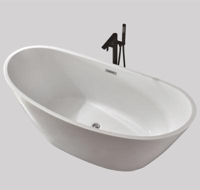 China Independent Hot Water Bathtub with Drainer House Bathtub for Hotel Use Wholesale Available for sale