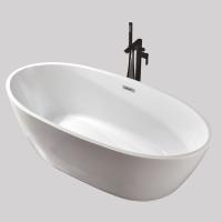 China SGS Certificated 1400mm Acrylic Free Standing Bathtubs Spa Style for sale