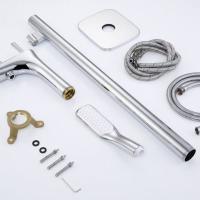China Modern Brass Chrome Bathtub Faucet Floor Mount Acrylic Clawfoot Tub for sale