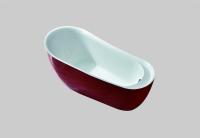 China Multi-Layer Composite Technology for Durable Acrylic Free Standing Bathtubs Custom Shapes Available for sale