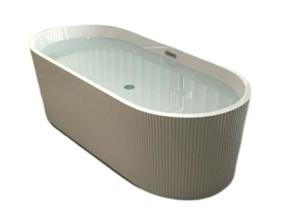 China ODM Anti Slip Acrylic Free Standing Bathtubs 1700mm Eco Friendly for sale